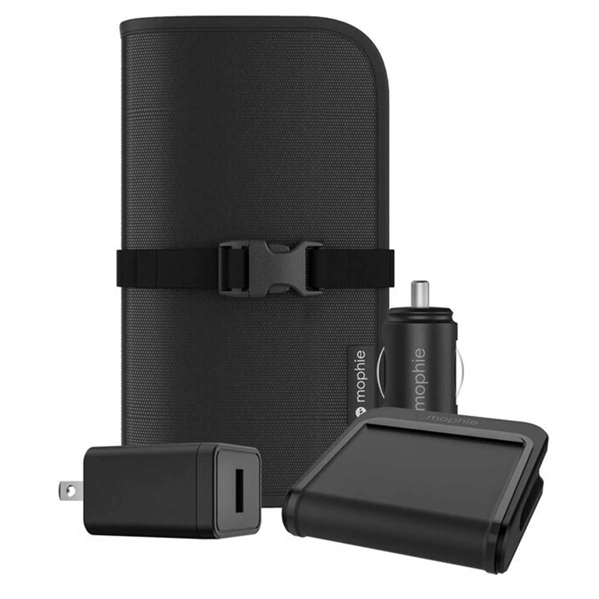 Mophie Charge Stream Travel Kit – Wireless Charging Pad with Car & Wal