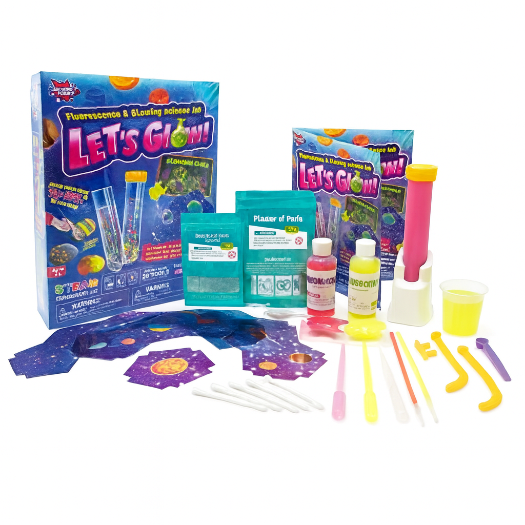 Fluorescence & Glowing Science Lab – Glow-in-the-Dark STEM Experiment