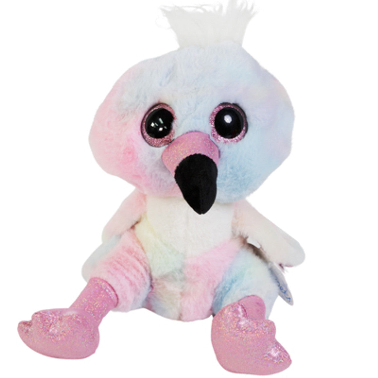 Wishpets 9” Flamingo Plush Toy - Look At Those Eyes!