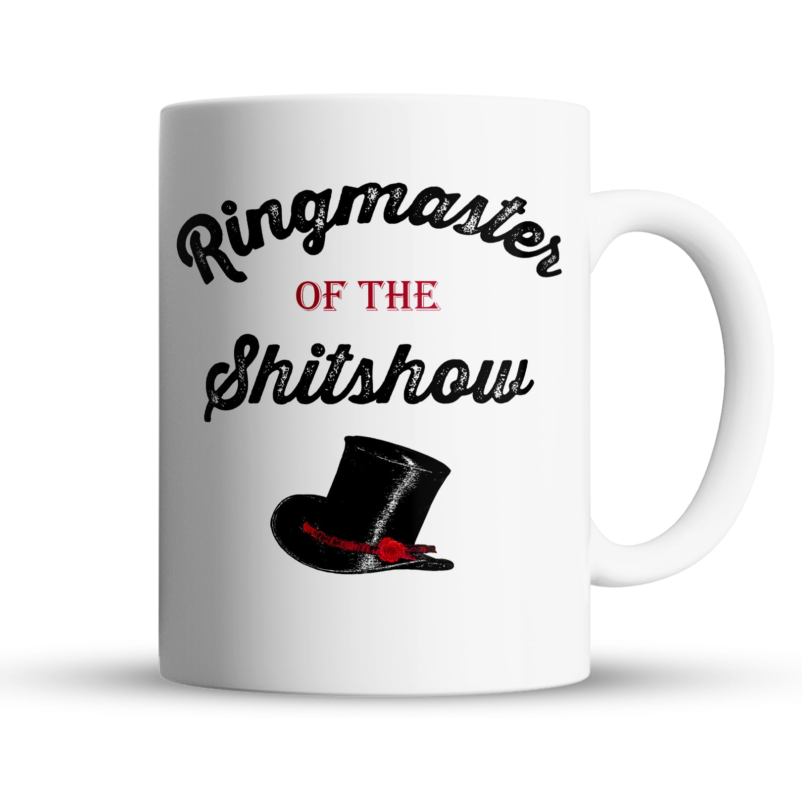 “Ringmaster Of The Show" Large 15oz Mug - Funny Gift for Friends or Fa