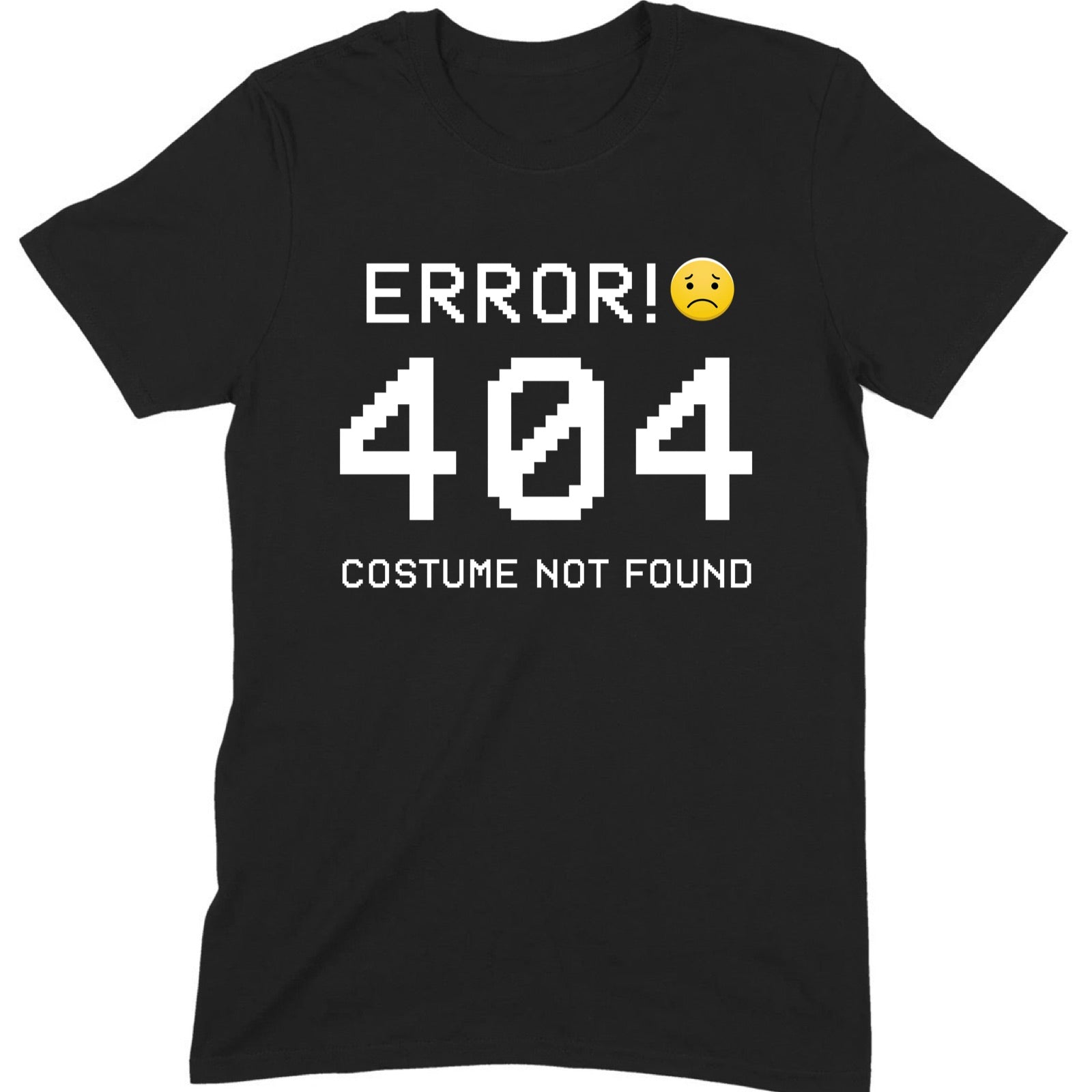 "404 Costume Not Found" Premium Midweight Ringspun Cotton T-Shirt - Me