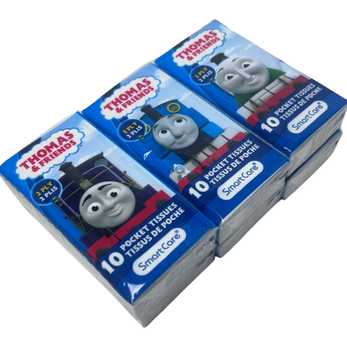 6pk of 2 Ply Pocket Facial Tissues (60 Total Tissues) - Travel Size On